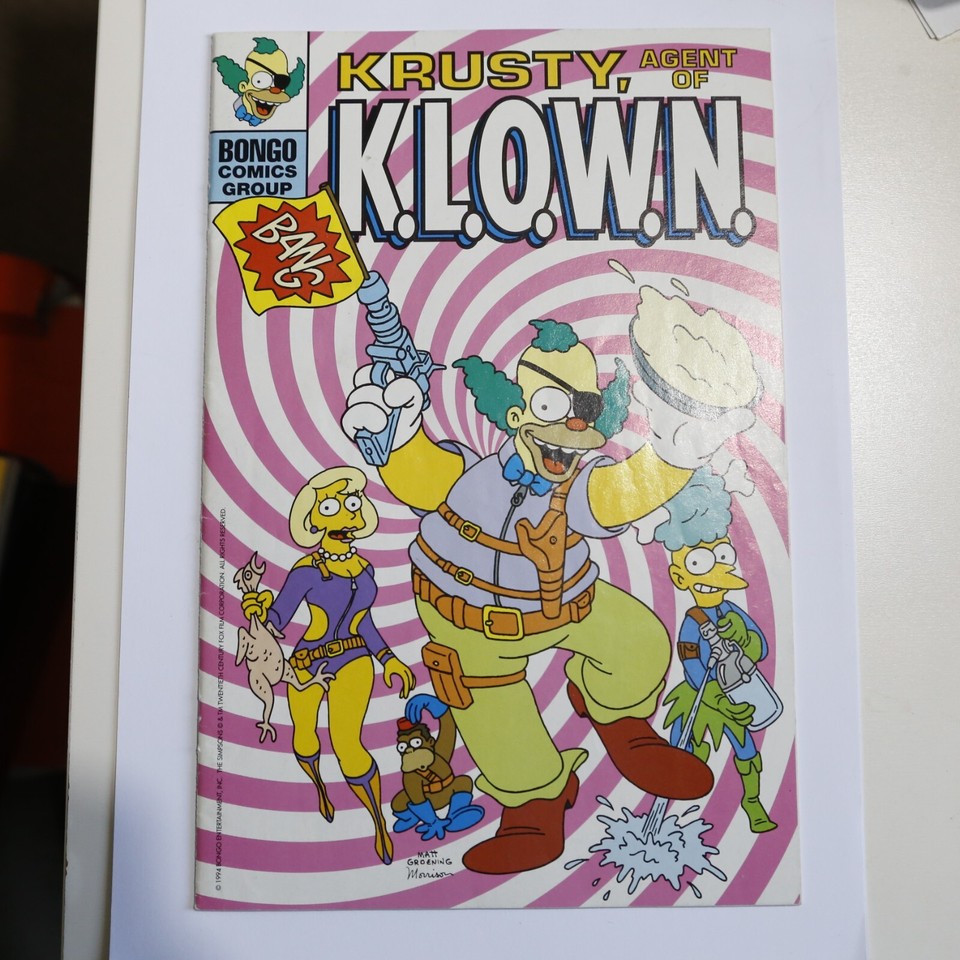 The Simpsons Comics Issue #3 - 1994 Bongo Comic Group Matt Groening USA ...