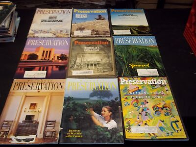 1990S PRESERVATION MAGAZINE LOT OF 30 ISSUES - NATURE OUTDOORS HIKING ...