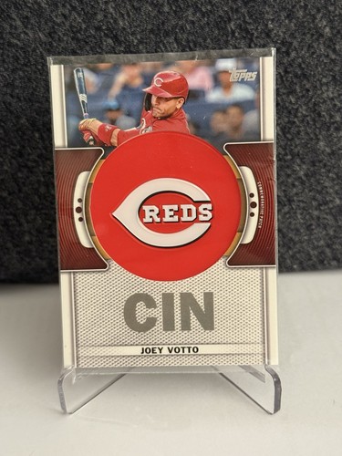 2023 Topps Team Logo Commemorative Patch Joey Votto #TLP-JV Cincinnati ...