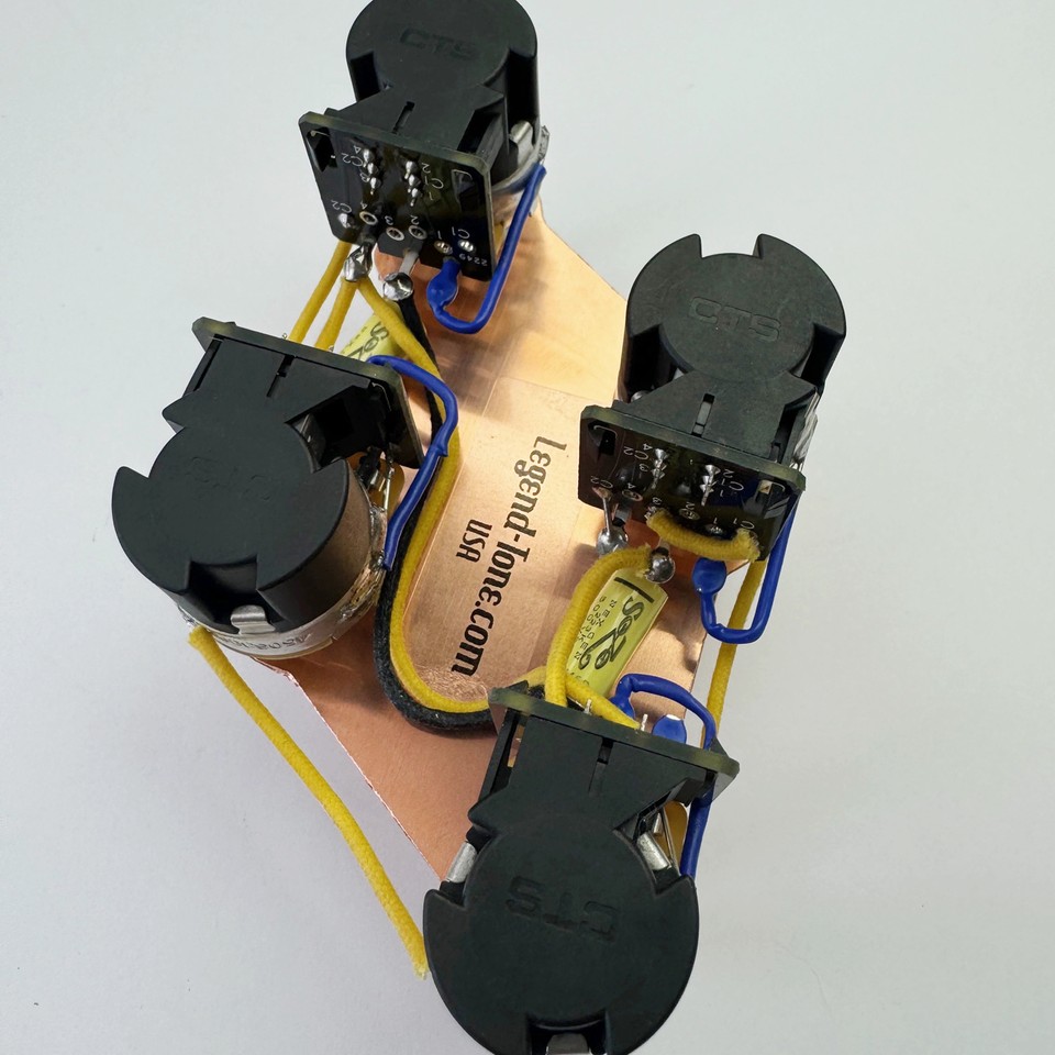 Gibson Les Paul JP (Jimmy Page) Wiring CTS P/P Pots - With Toggle ...