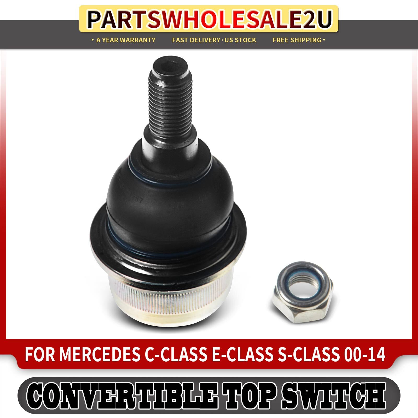 1x Front Lower Ball Joint for Mercedes-Benz E320 E350 S350 S500 CL500 ...