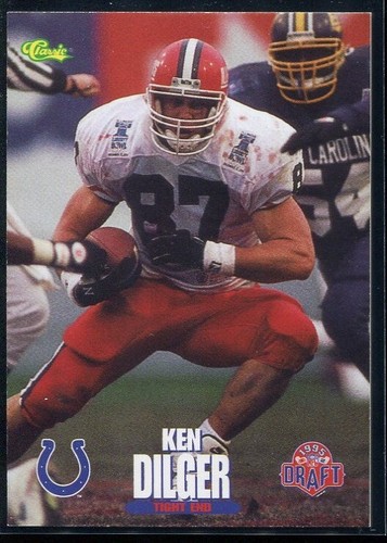 1995 Classic Football Ken Dilger #90 Indianapolis Colts | eBay