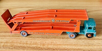 1960s Matchbox LESNEY KING SIZE K-8 Guy Warrior Car Transporter G-2 9 ...