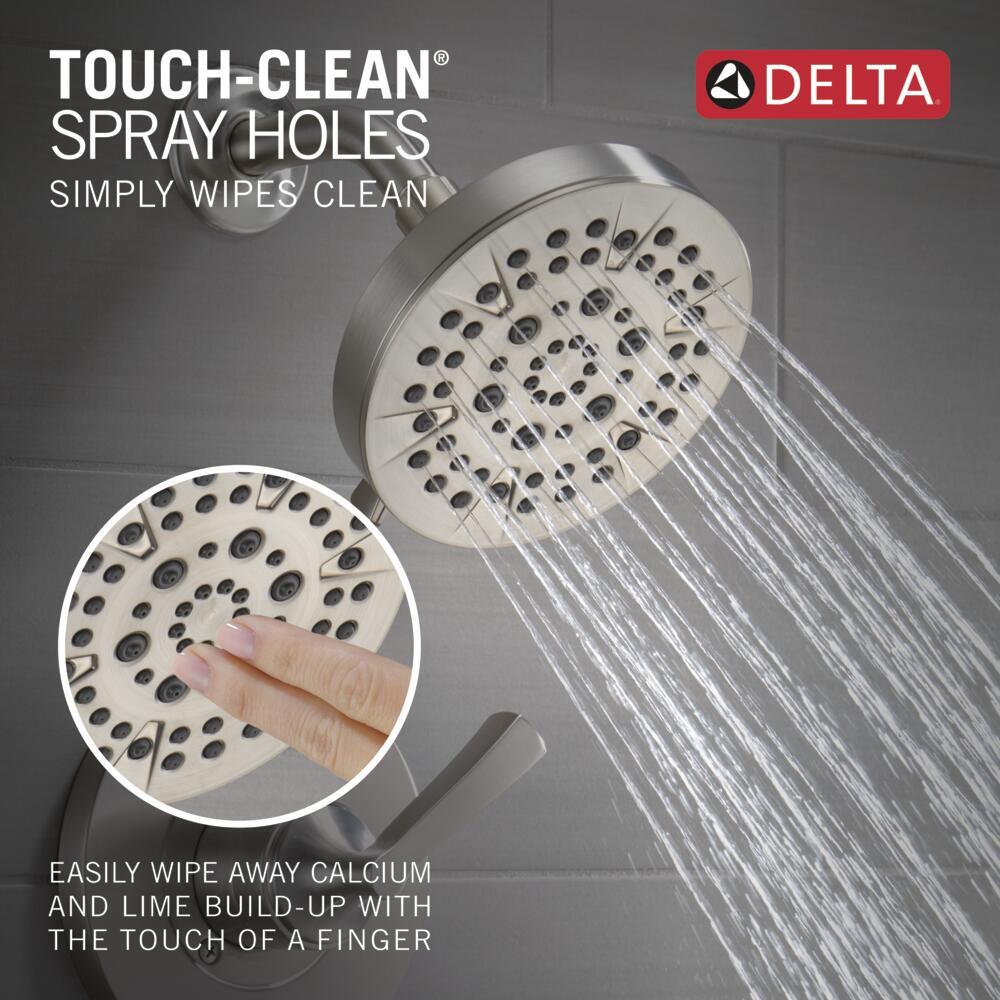 Delta Faryn 1 Handle 5-Spray Shower Faucet Stainless-Certified ...