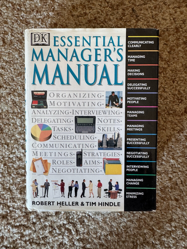DK Essential Manager’s Manual By Robert Heller/Tim Hindle (1998) | eBay