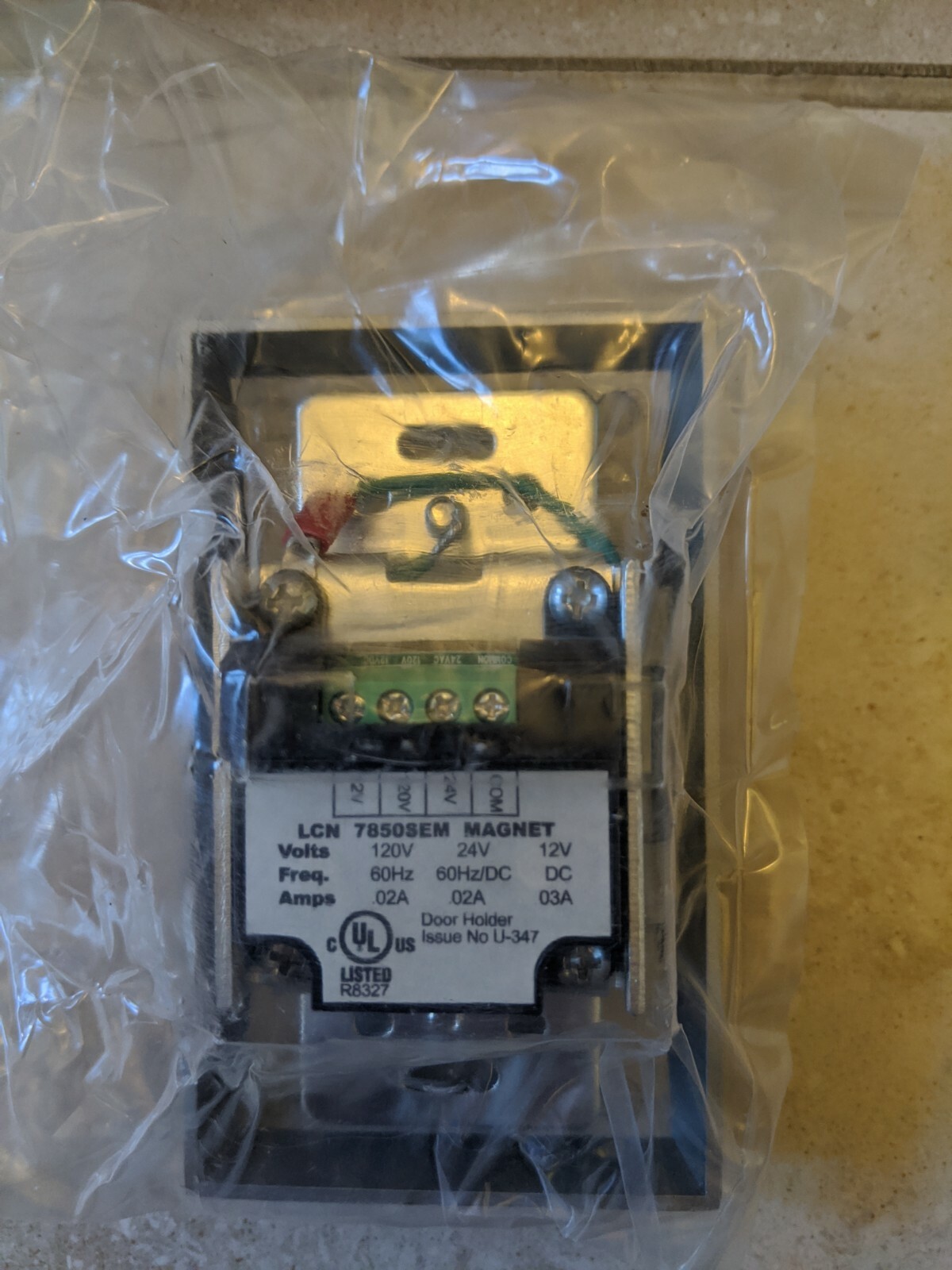 LCN Sentronics ElectroMagnetic SEM7850 Single Door Holder Conceal Door ...