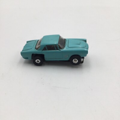 Original Aurora T Jet Turquoise Maserati Slot Car Untested WWW | eBay