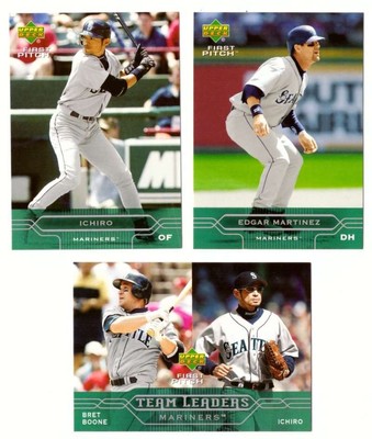 2005 Upper Deck First Pitch - SEATTLE MARINERS Team Set | eBay