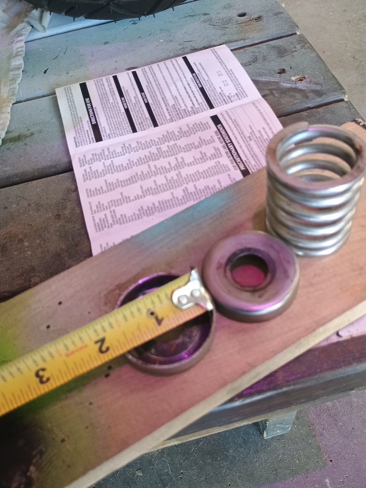 Muskin Cat Mini Bike Front Suspension Spring And Cups | eBay