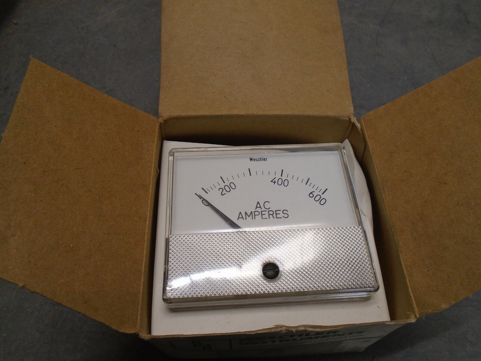 Weschler Instruments 606B638A21 GA-352 Meter | eBay