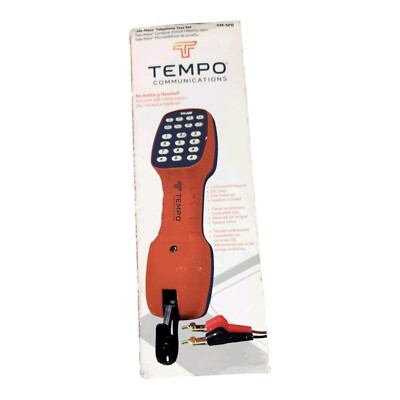 TEMPO Communications TM-500 Telephone Test Set | DSL-Compatible Lineman ...