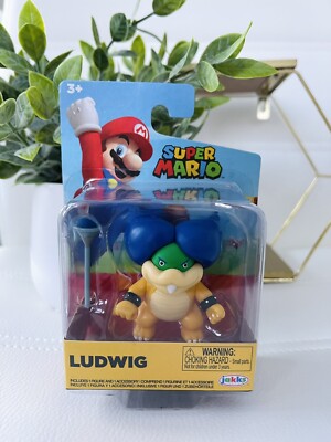 Jakks Pacific Nintendo Super Mario Ludwig Figure 2.5 Inch NEW. Free ...