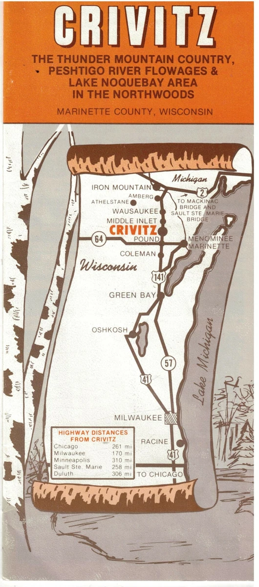 Crivitz Wi Map