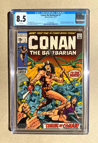 CONAN THE BARBARIAN #1 CGC 8.5 The first Conan comic book | eBay