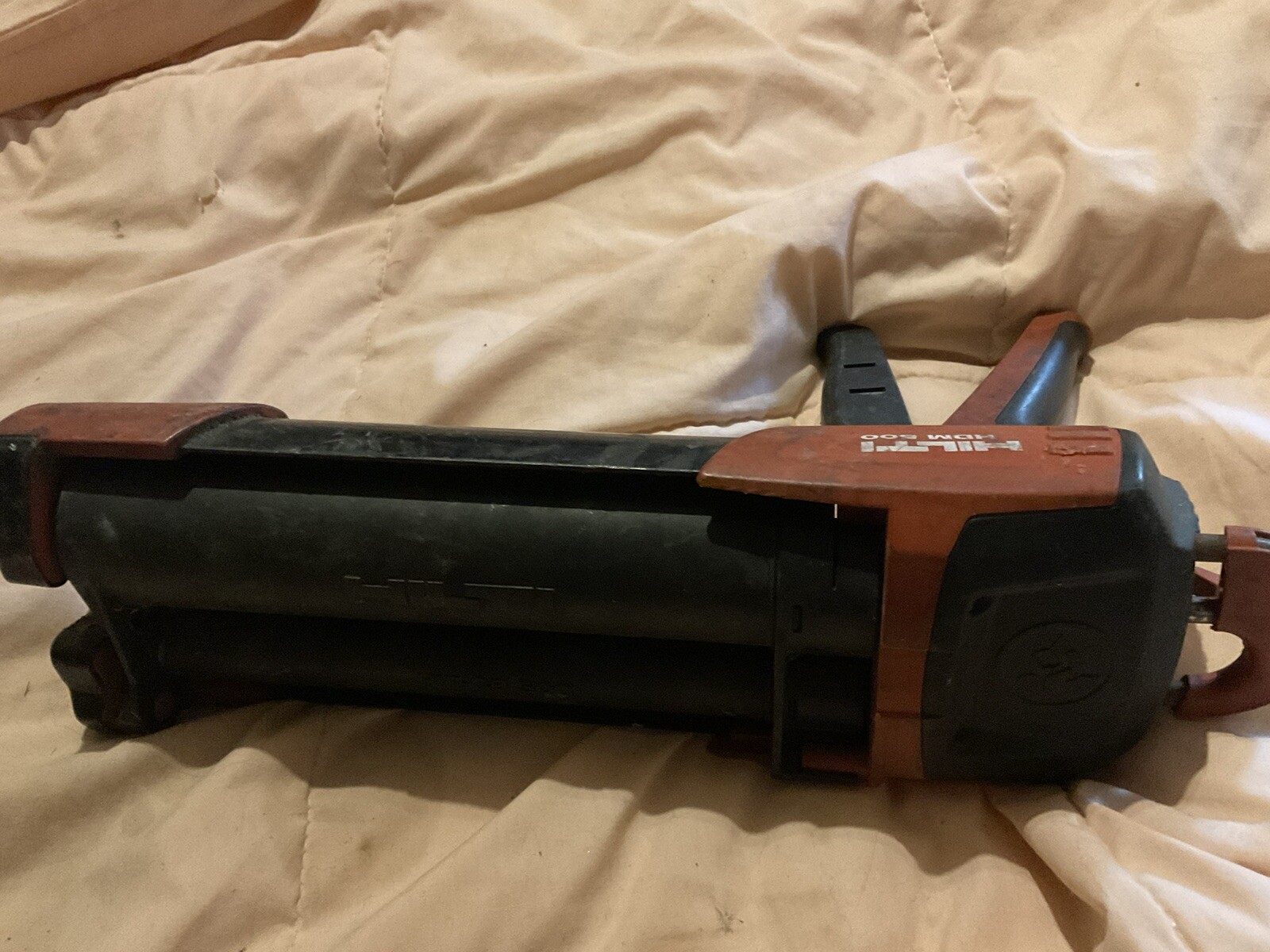 Hilti HDM 500 Manual Adhesive Epoxy Dispenser Gun + HIT-CR500 Cartridge ...