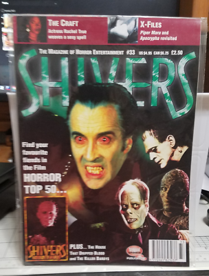 Shivers Magazine #33 NM 9.0 1996 Stock Image High Grade Beautiful copy ...