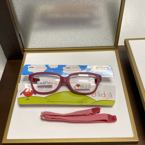 Dilli Dalli Kids Eyeglasses L130mm 44-13-130 Tutti fruitti raspberry ...