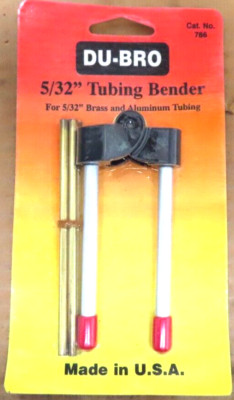 DU-BRO 5/32" TUBING BENDER #786 NEW IN PACKAGE | eBay