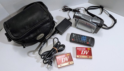 Canon ZR85 MiniDV Digital Video Camcorder w/ Remote - Read Description ...