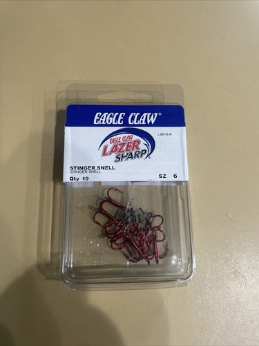 Eagle Claw Stinger Snell Hooks | eBay