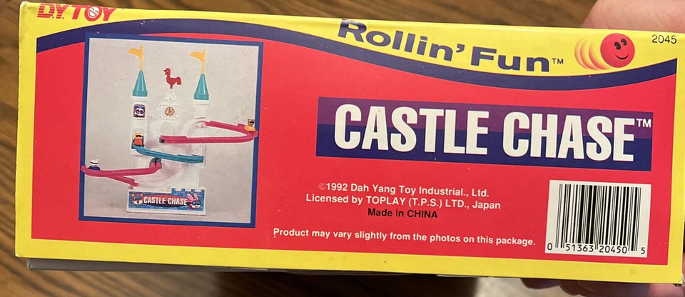 Vintage 1992 Dah Yang DY TOY Castle Chase Rollin Fun Children's Game ...