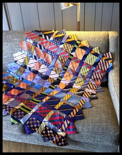 50 NECKTIES LOT QUILTER HOBBY CUTTER CRAFT TIES 5LBS RECYCLE 👔 ️FREE ...