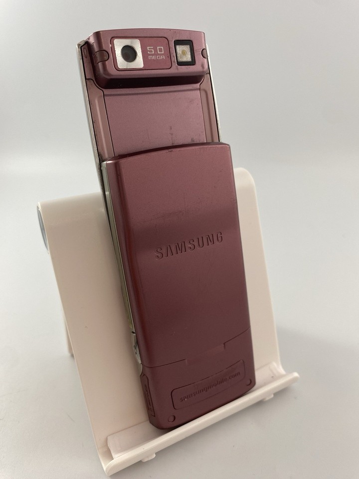 Samsung G600 Pink Virgin Media Network 60MB 2.2" 5MP Slider Mobile ...
