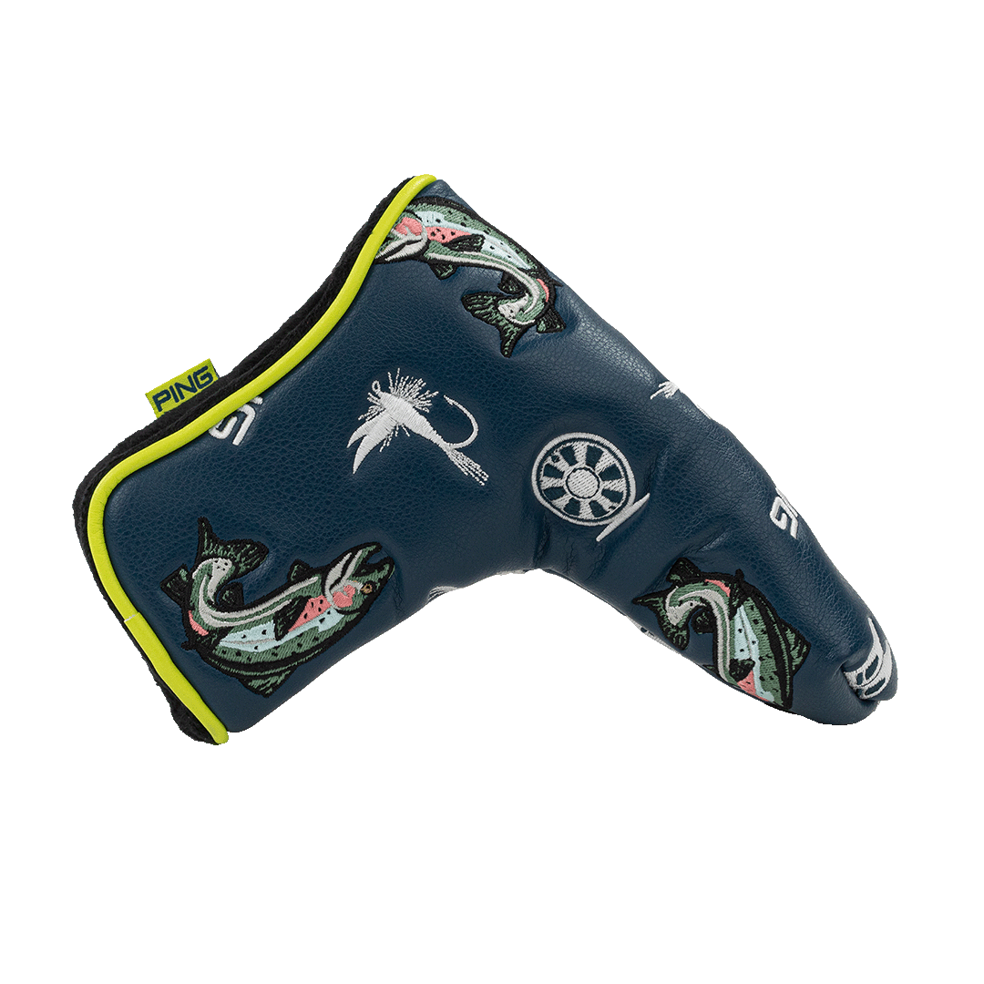 Ping+Snap+Hook+Trout+Blade+Putter+Cover+36748-01+Headcover+Magnetic+Col ...