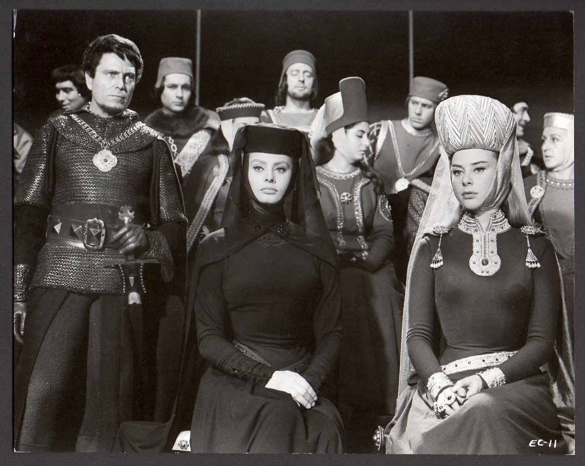 Sophia Loren And Genevieve Page