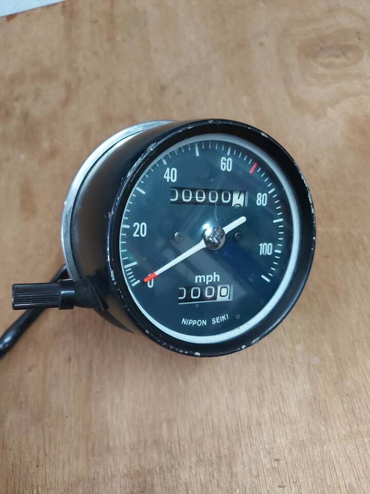 HONDA CL175-CB175-CB250G/J-CB350G/J-CB350/CL350 SPEEDOMETER ASSY MPH ...