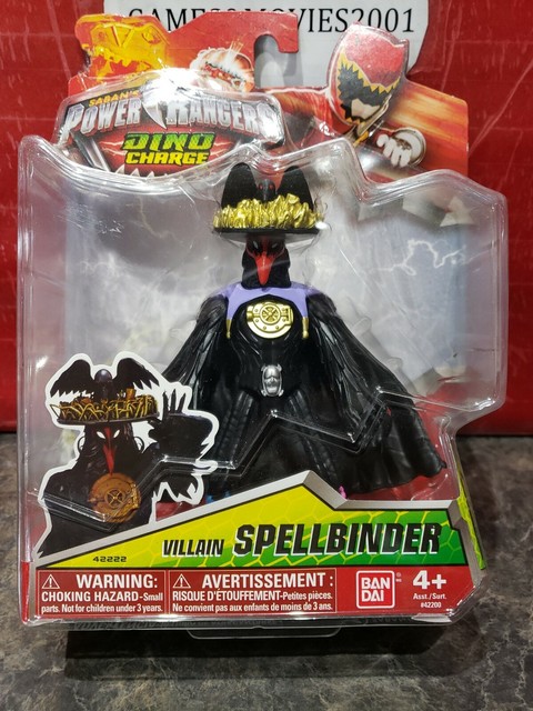 POWER RANGERS Dino Super Charge Villain SPELLBINDER 5" ACTION FIGURE ...