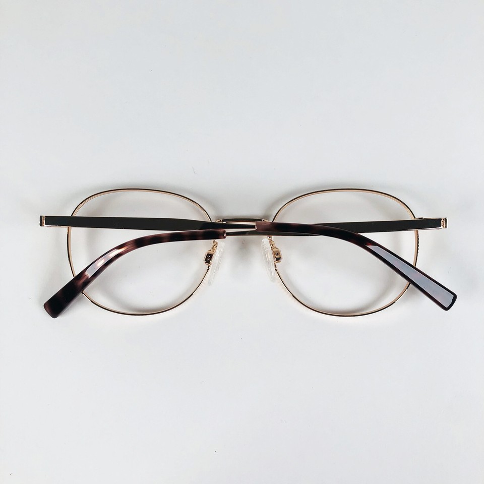 SPECSAVERS eyeglasses GOLD ROUND glasses frame MOD: ORLANDA 32365801 ...
