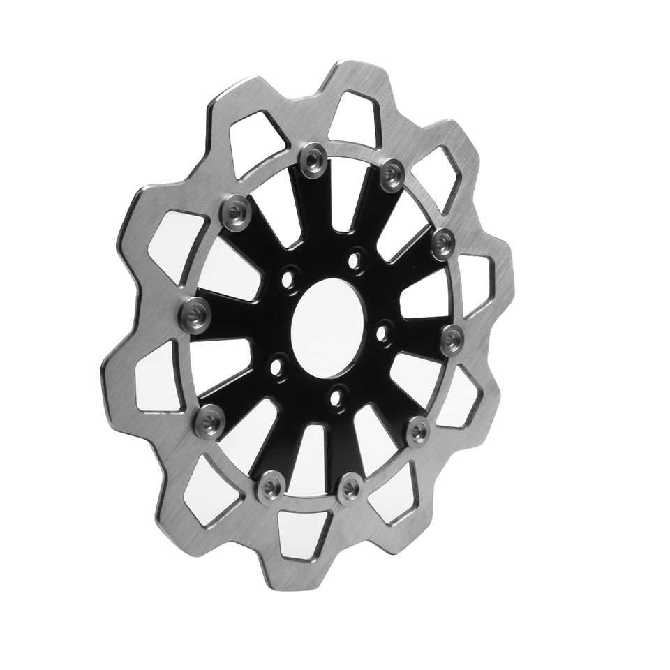 Durable Stainless Steel Rotor CNC Floating Brake Disc For Harley 300mm ...