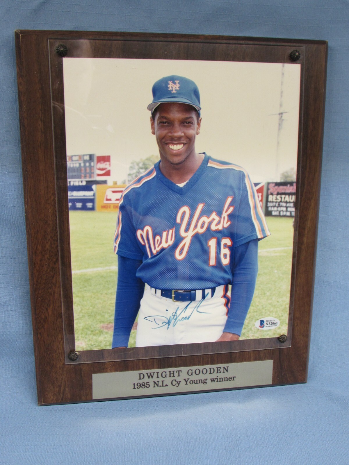 Dwight Gooden Autographed Memorabilia | Signed Photo, Jersey ...