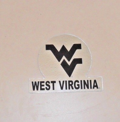 WVU WEST VIRGINIA MOUNTAINEERS AUTO BADGE DECAL EMBLEM 3X5 FREE ...