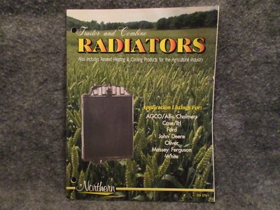 Northern Tractor & Combine Radiators Year? Undated Catalog OS 370-1 | eBay