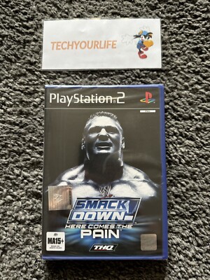 Brand New Factory Sealed WWE Smackdown Here Comes The Pain - PS2 ...