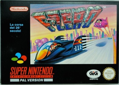 F-Zero Snes (Sp ) (PO158122) | eBay