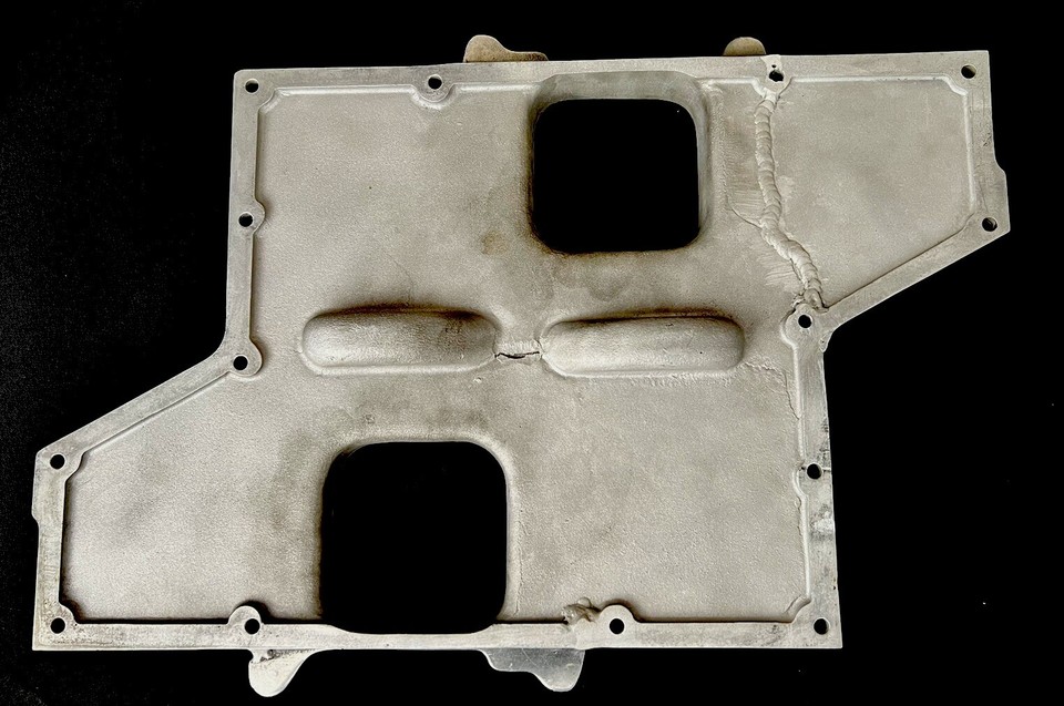 ORIGINAL SHELBY LETTERED 289 302 CROSS RAM ALUMINUM INTAKE MANIFOLD | eBay
