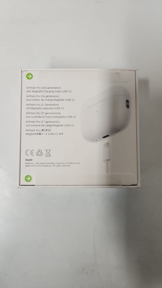 Apple AirPods Pro 2nd Gen. A2968 MTJV3AM/A Wireless Ear Buds w/ USB-C ...