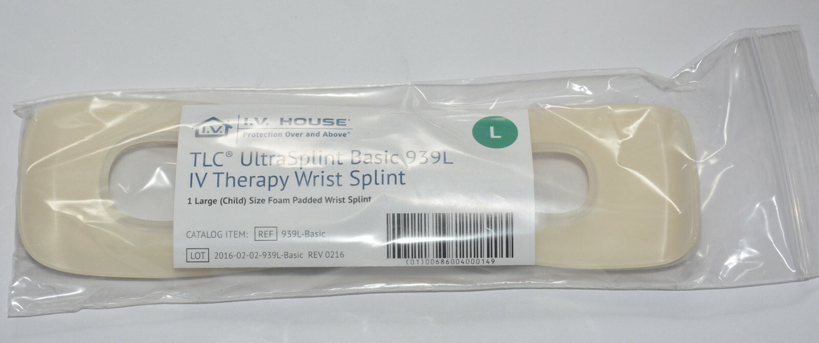 (98 Pcs) I.V. House TLC UltraSplint Basic 939L IV Wrist Ultra Splint ...