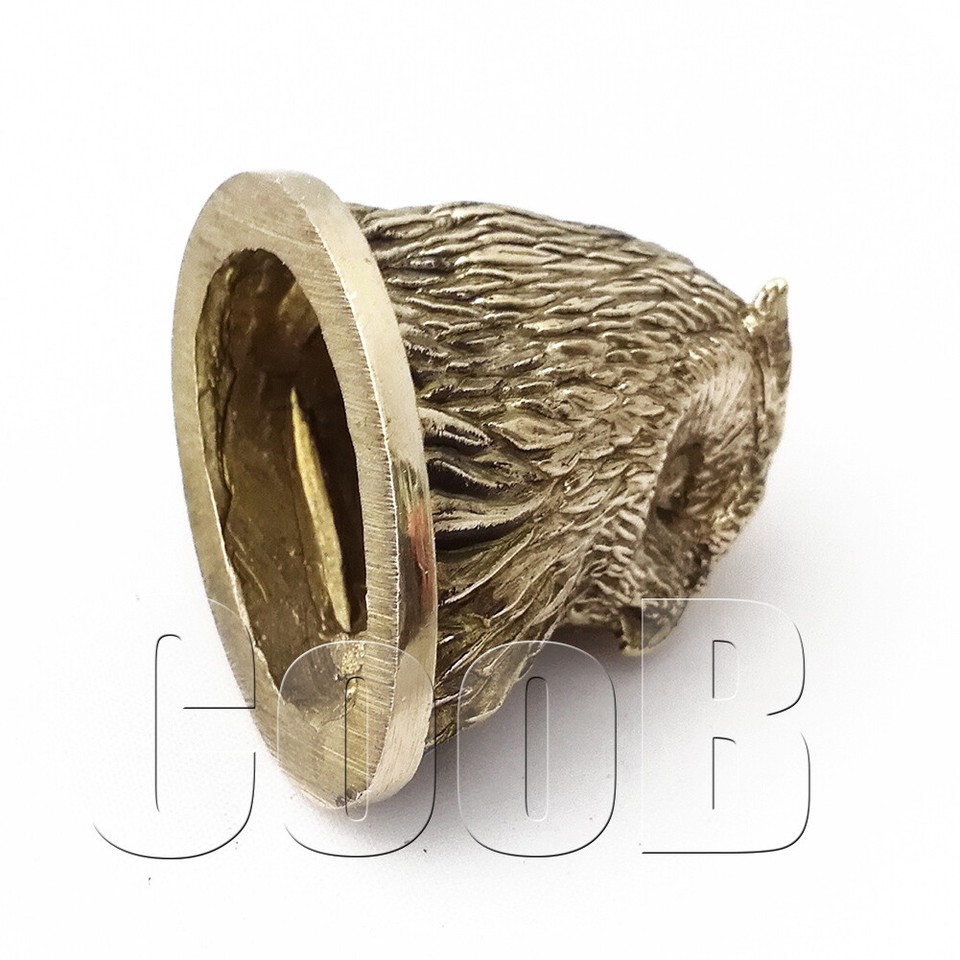 Metal Hand-Casted Knife Finger Guard & Knife Pommel Bolster Custom ...