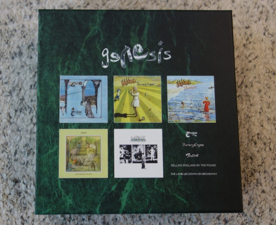 Genesis 1970-1975 Mini LP CD Promo Box Set (6 Titles) 12 CDs Japan ...