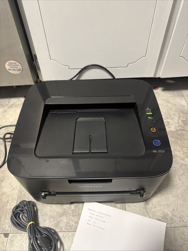 Samsung ML-2525 Black White Laser Printer USB W/ Toner Monochrome | eBay