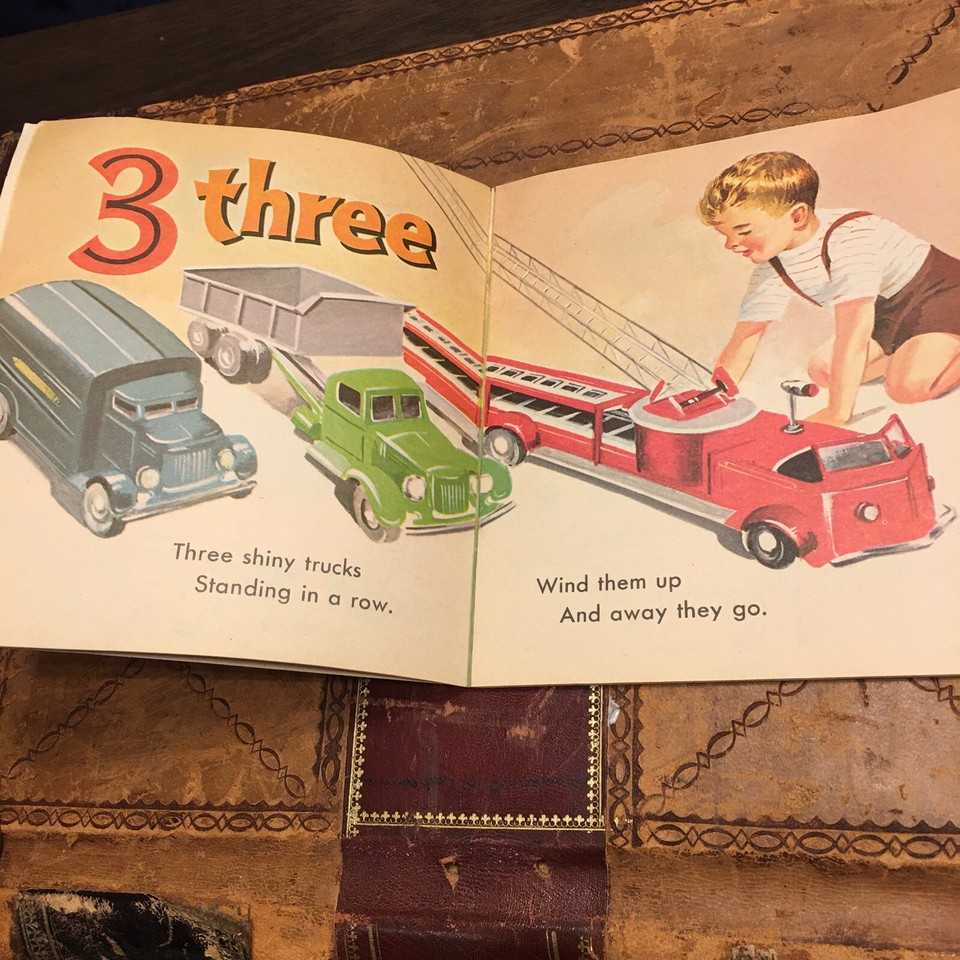 Tiny Tots Vintage Childrens Book Counting Numbers Graphics ...