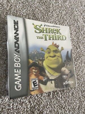 NEW SEALED Shrek the Third Dreamworks (Nintendo Gameboy Advance, 2007 ...