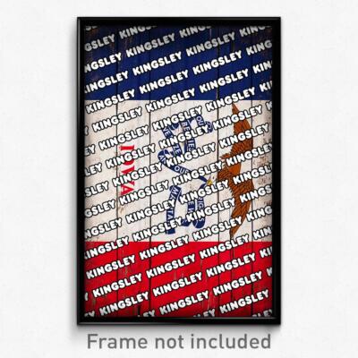 Kingsley Iowa Poster (IA City Souvenir 11x17 Town Print) | eBay