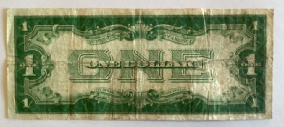 1928 U.S. Silver Certificate $1 Dollar Funny Back | eBay
