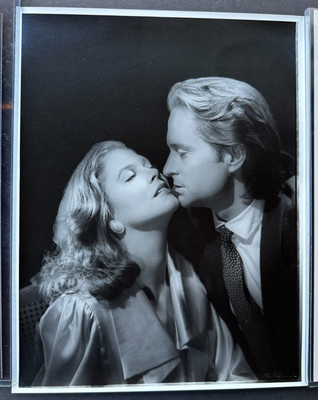 MICHAEL DOUGLAS & KATHLEEN TURNER, 11 x 14" VINTAGE GEORGE HURRELL ...