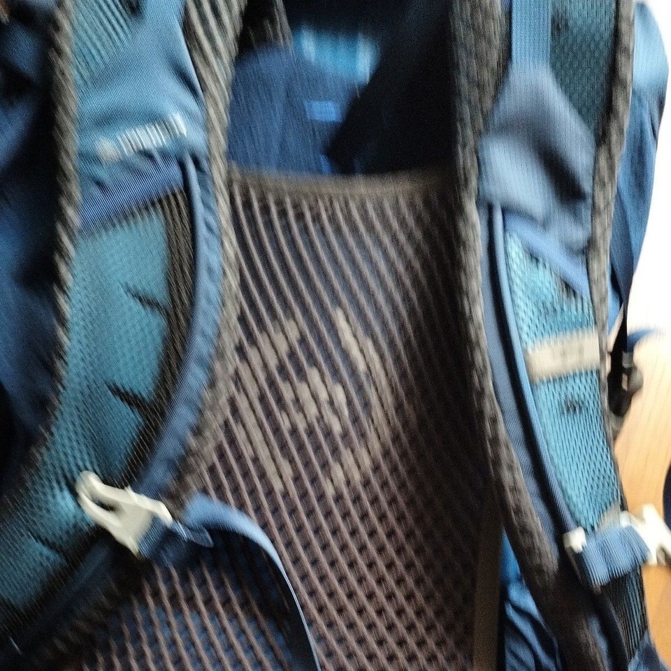 Zaino Gregory Zulu 35 Empire Blue MD/LG borsa da trekking outdoor usato ...